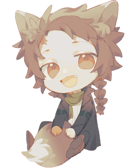 Safebooru - 1boy :3 animal ear fluff animal ears black coat black pants ...