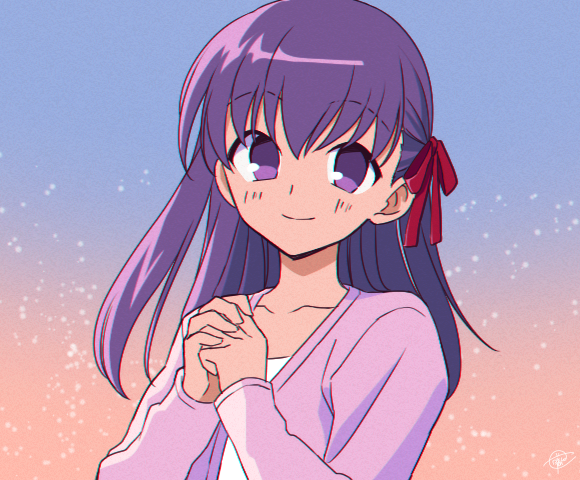 Safebooru - 1girl fate/stay night fate (series) fujihana (mugenpixel ...