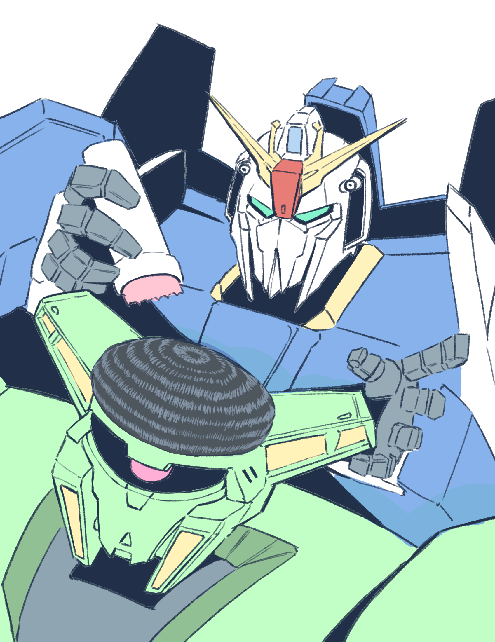 Safebooru - bolinoak sammahn choso giving toudou a haircut (meme ...