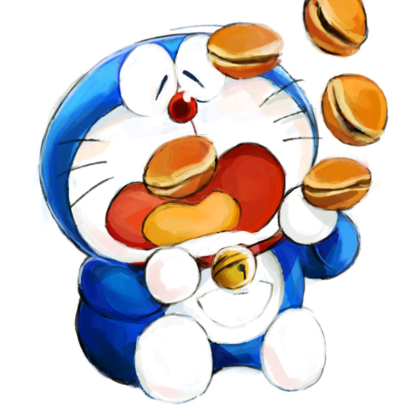 Safebooru - 1boy bell closed eyes collar doraemon doraemon (character ...
