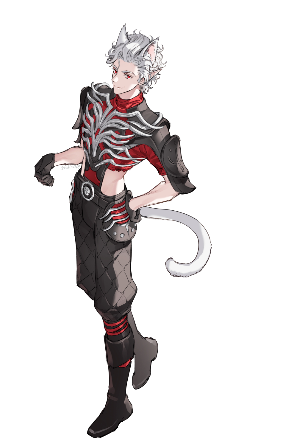 Safebooru - 1boy animal ears arm guards astarion baldur's gate baldur's ...