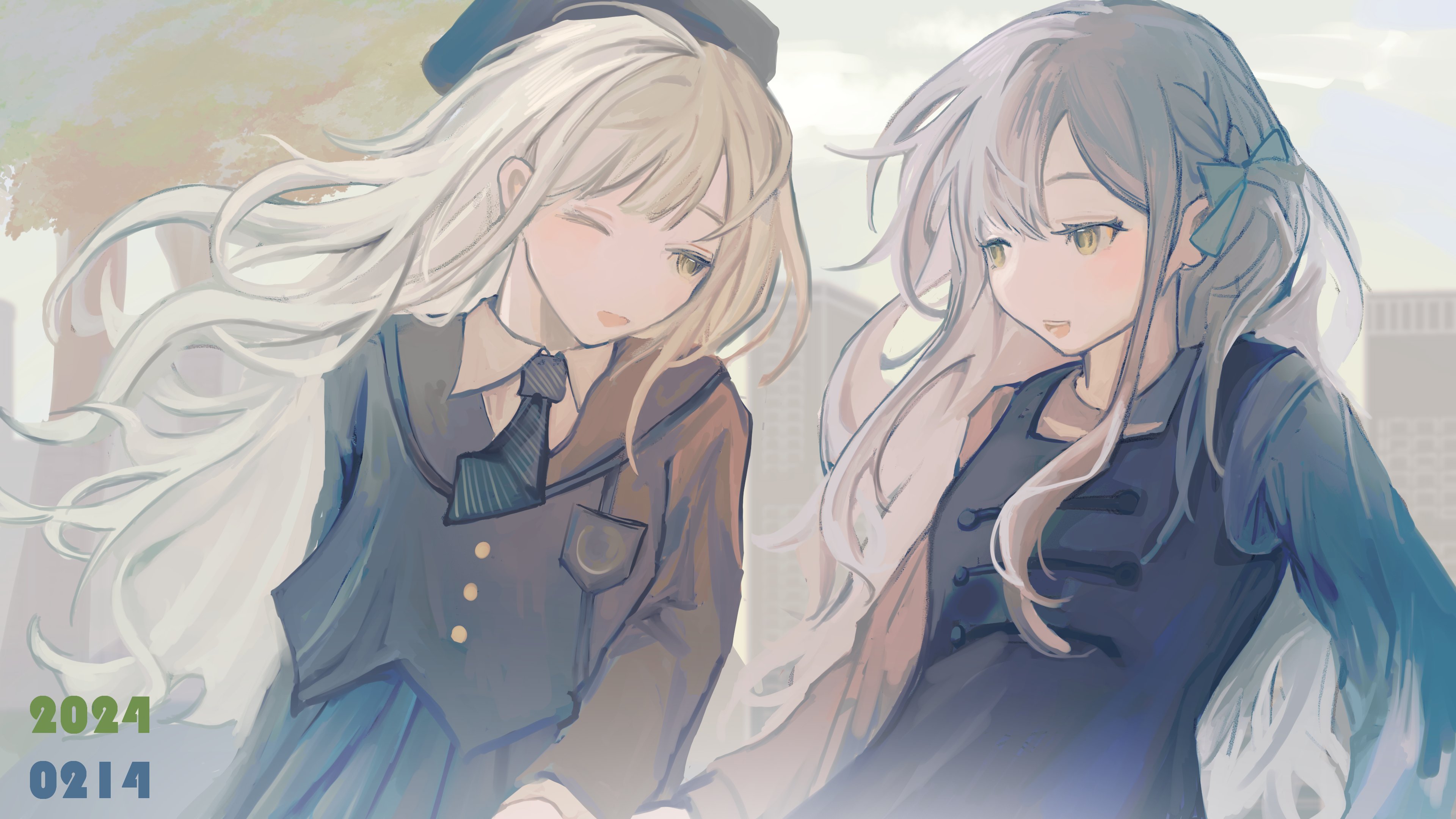 Safebooru - 2girls absurdres bang dream! bang dream! it's mygo!!!!! black dress black hat black ...