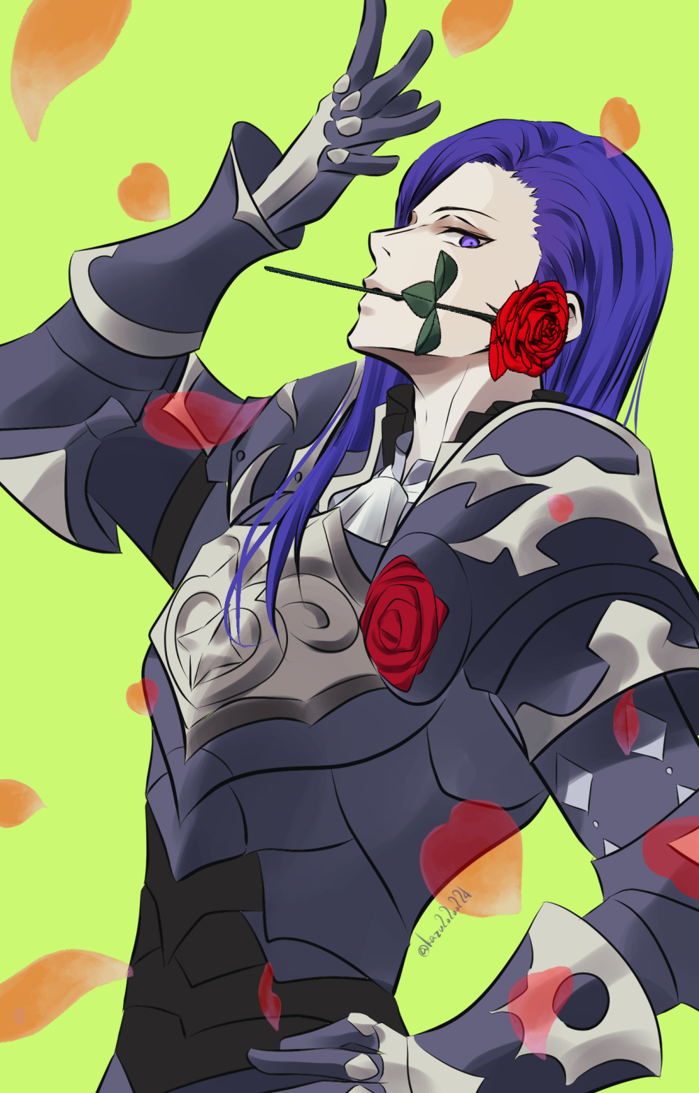 Safebooru - 1boy armor fire emblem fire emblem: three houses flower ...