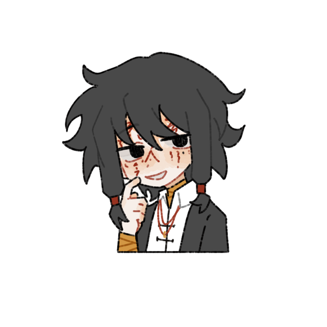 Safebooru - 1boy bandaged arm bandaged neck bandages black eyes black hair chinese commentary ...