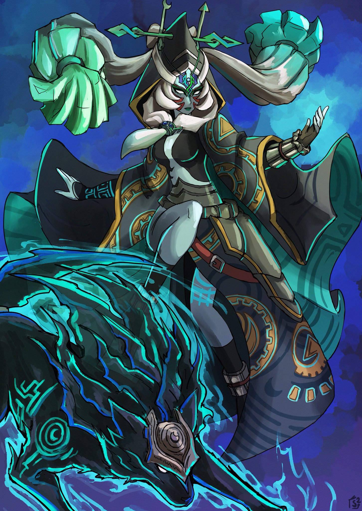 Safebooru - 1boy 1girl alternate color alternate costume alternate eye color alternate form ...