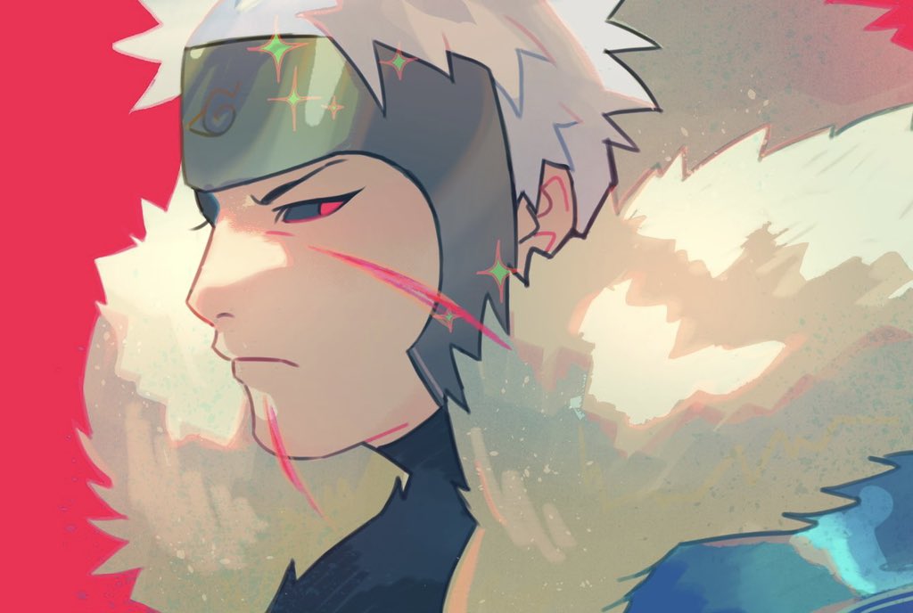 Safebooru - 1boy closed mouth curdledmilkk facial mark forehead ...