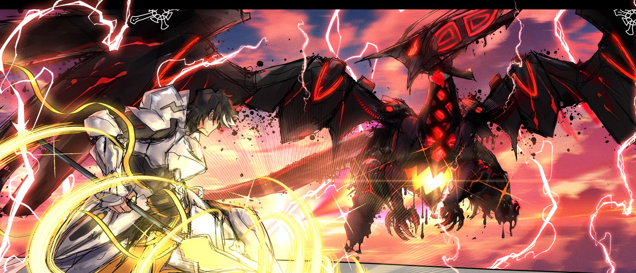 Safebooru - 1boy albion (fate) armor black hair breastplate dragon ...