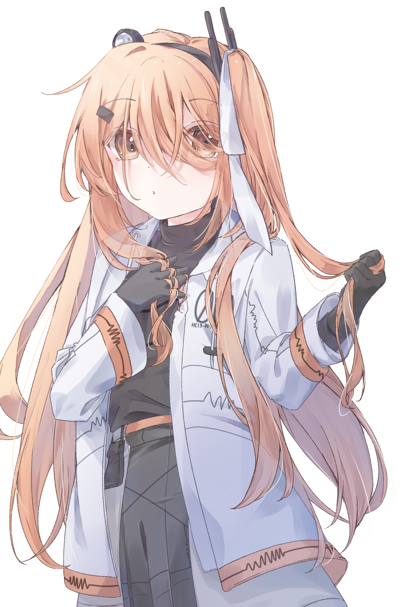 Safebooru - 1girl a.i. voice adachi rei alternate hair length alternate hairstyle belt pouch ...