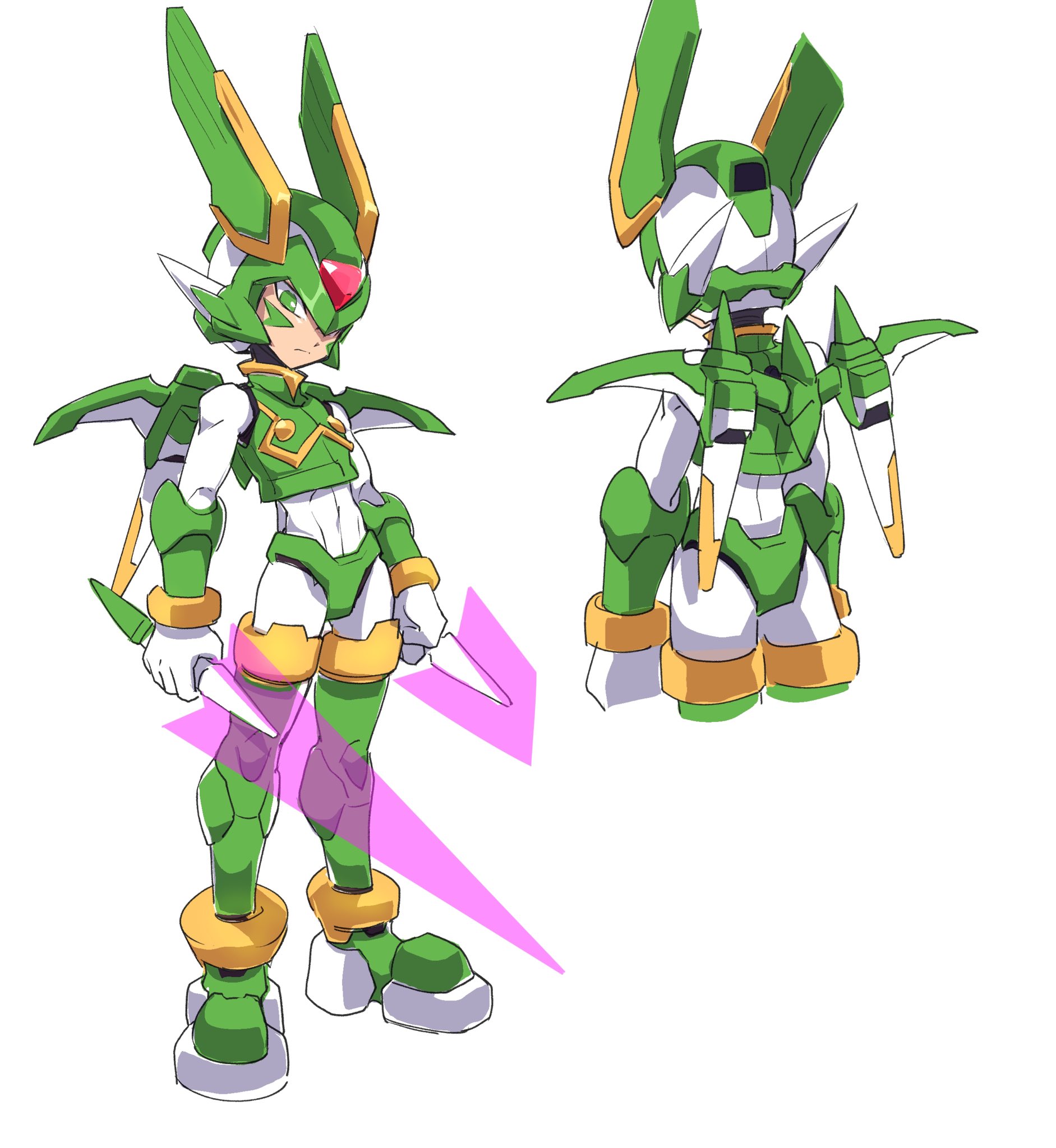 Safebooru - 1boy boots dual wielding energy sword facial mark forehead ...