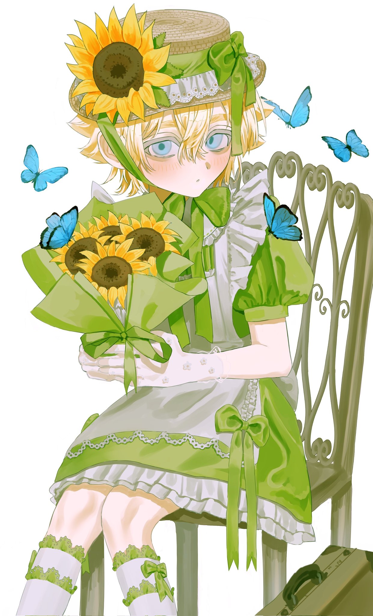 Safebooru - 1boy alternate costume basil (faraway) (omori) basil (omori ...