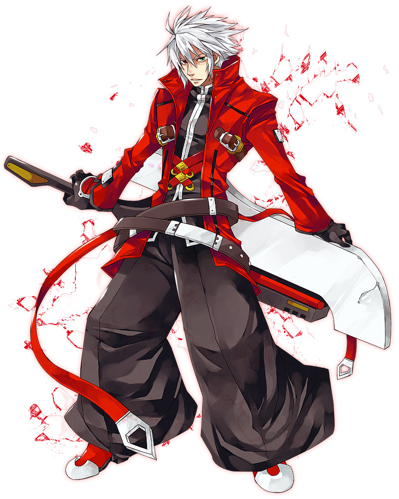 Safebooru - belt blazblue heterochromia itininosub male ragna the ...