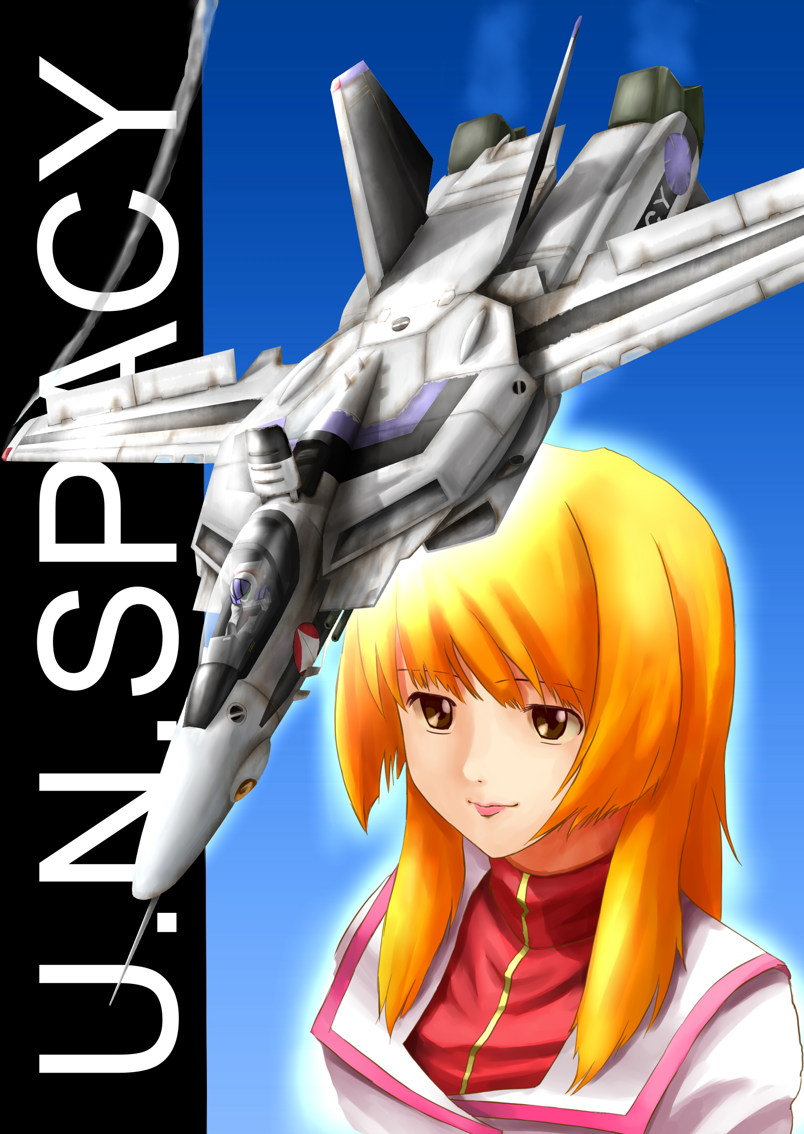 Safebooru - choujikuu yousai macross emma granger long hair macross ...