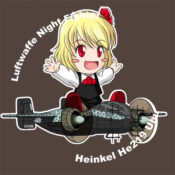 Safebooru - antennae blonde hair blush stickers chibi commentary hair ...