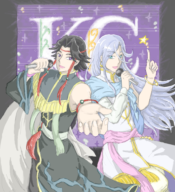 Safebooru - 2boys headmaster (mahou girls precure!) initial karaoke ...