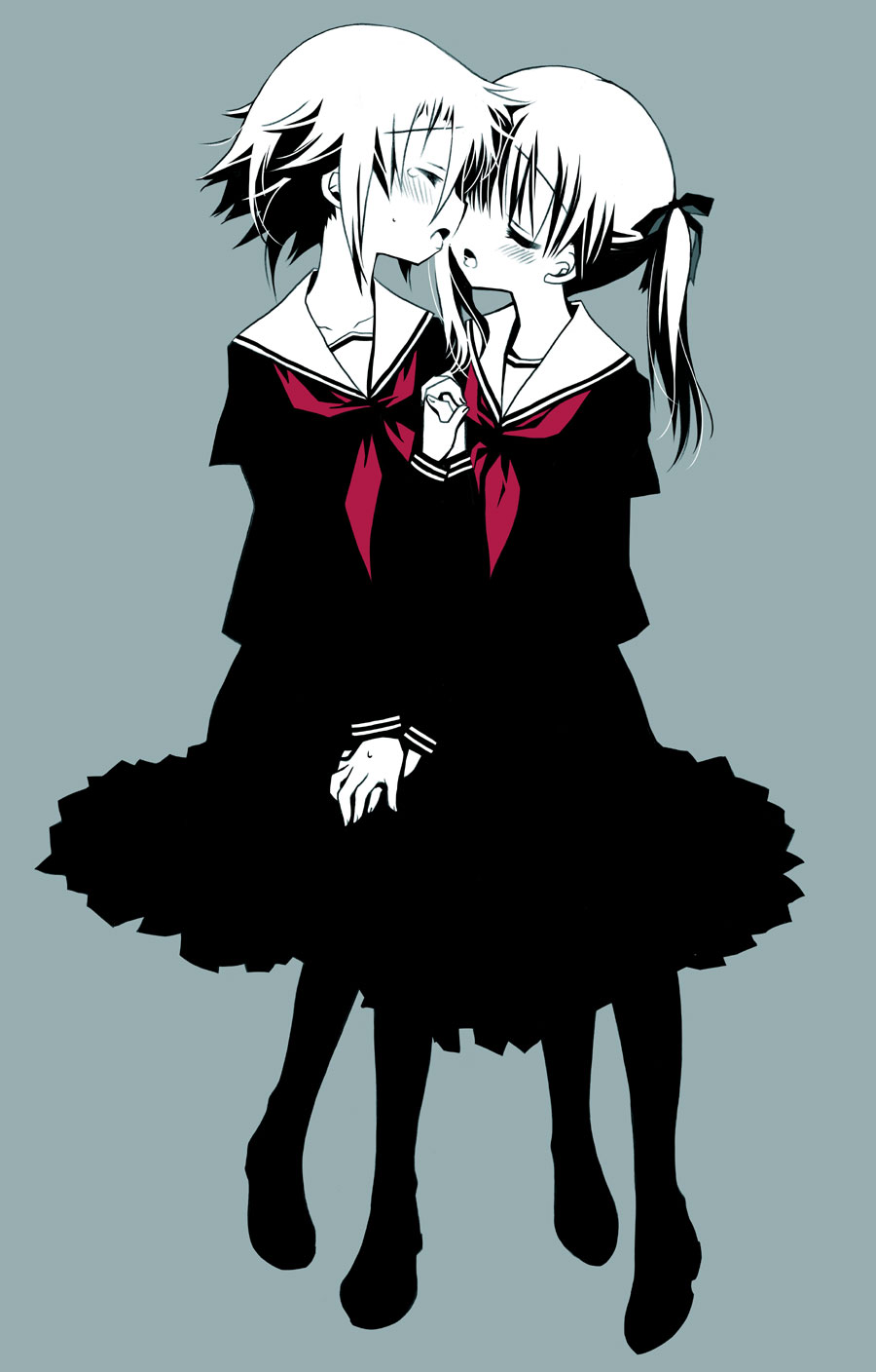 Safebooru Crona Soul Eater Highres Kiss Maka Albarn Makenshi Chrona 6639