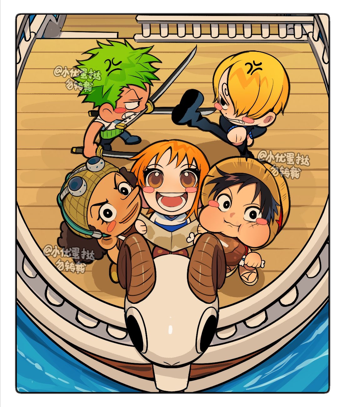 Safebooru - 1girl 4boys anger vein angry black hair black jacket black ...