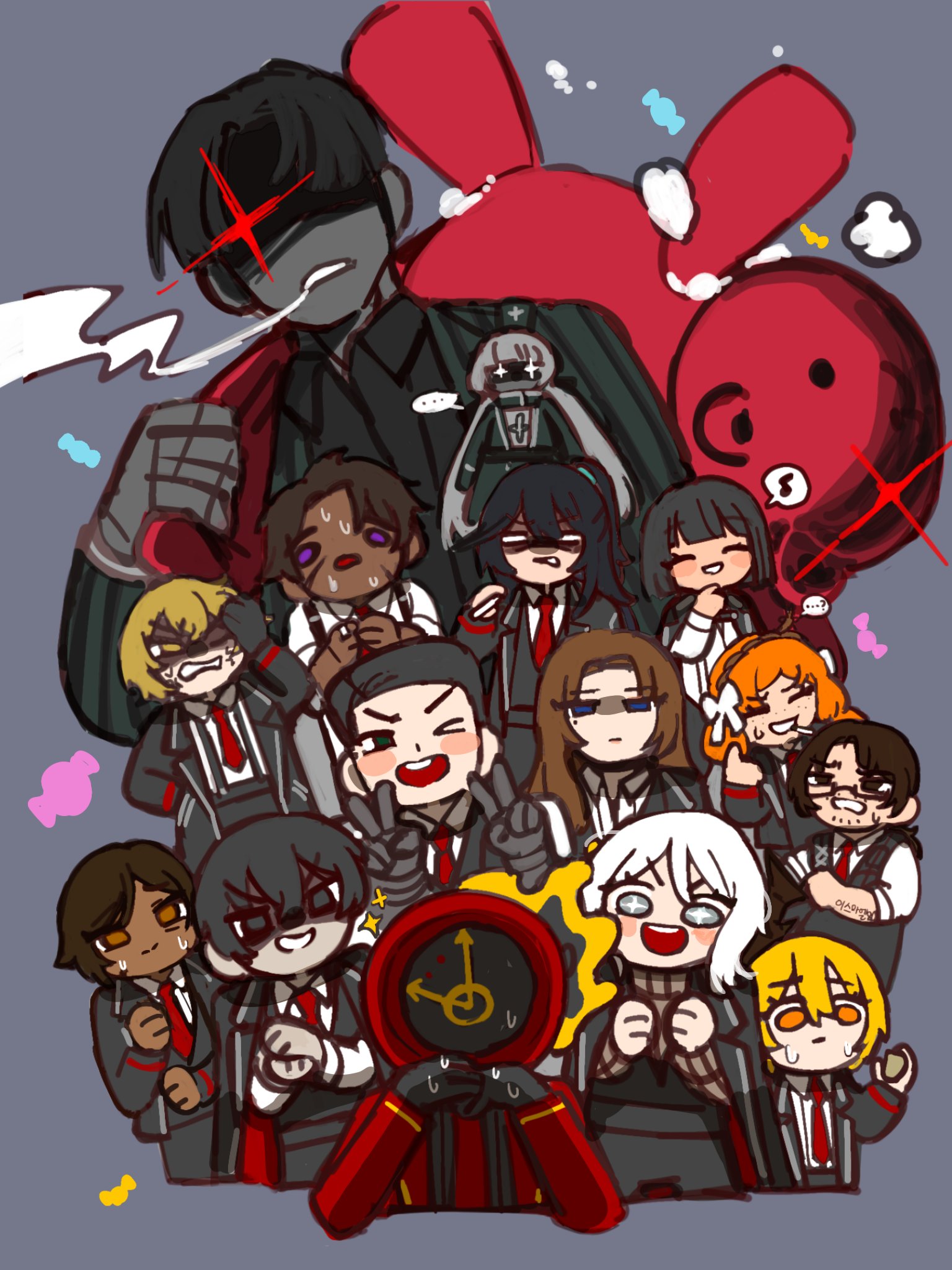 Safebooru - + + ... 1other 6+boys 6+girls angry april fools arthropod ...