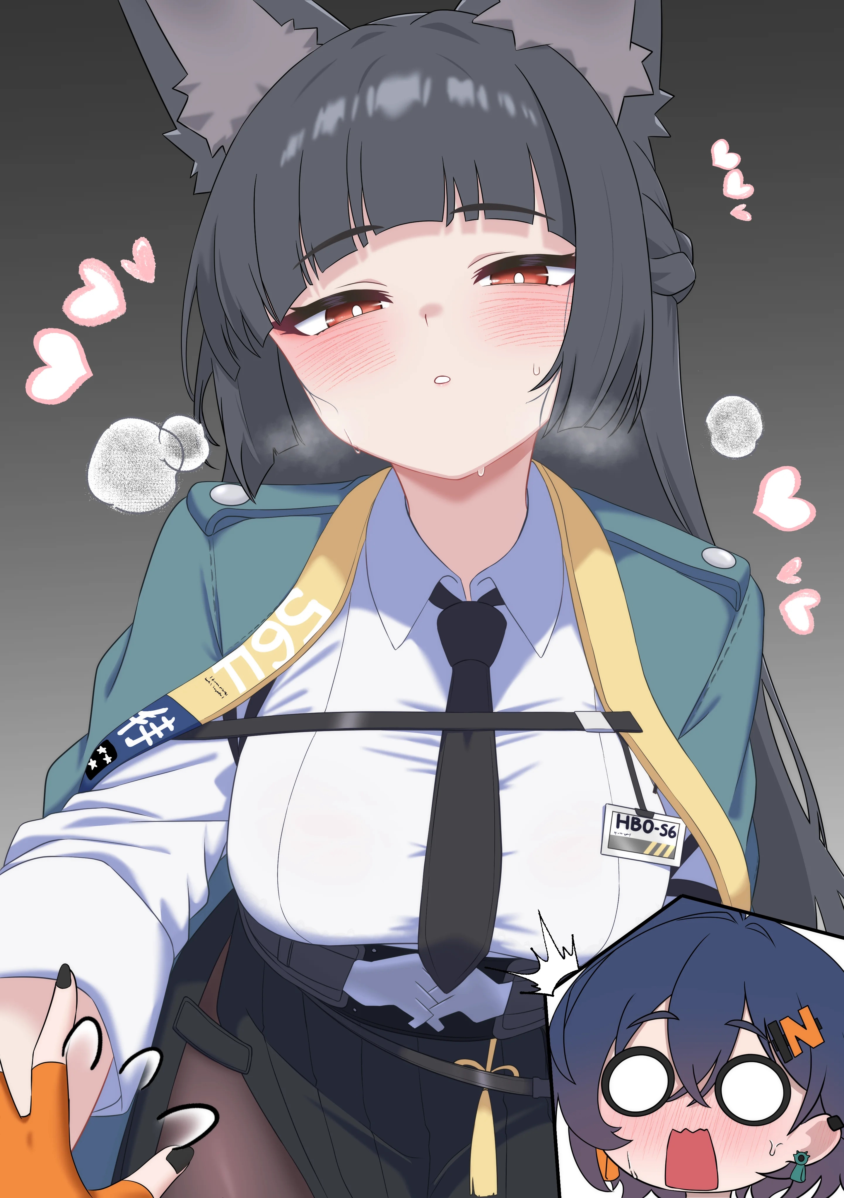 Safebooru - animal ears belle (zenless zone zero) fox ears hoshimi miyabi long hair multiple ...