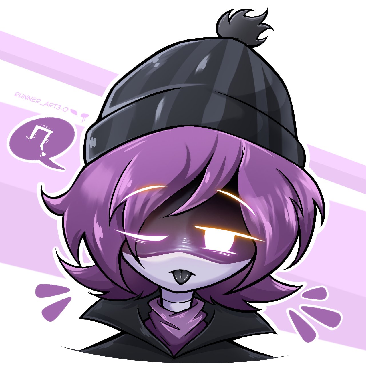Safebooru - 1girl android beanie black hat black jacket hat highres ...