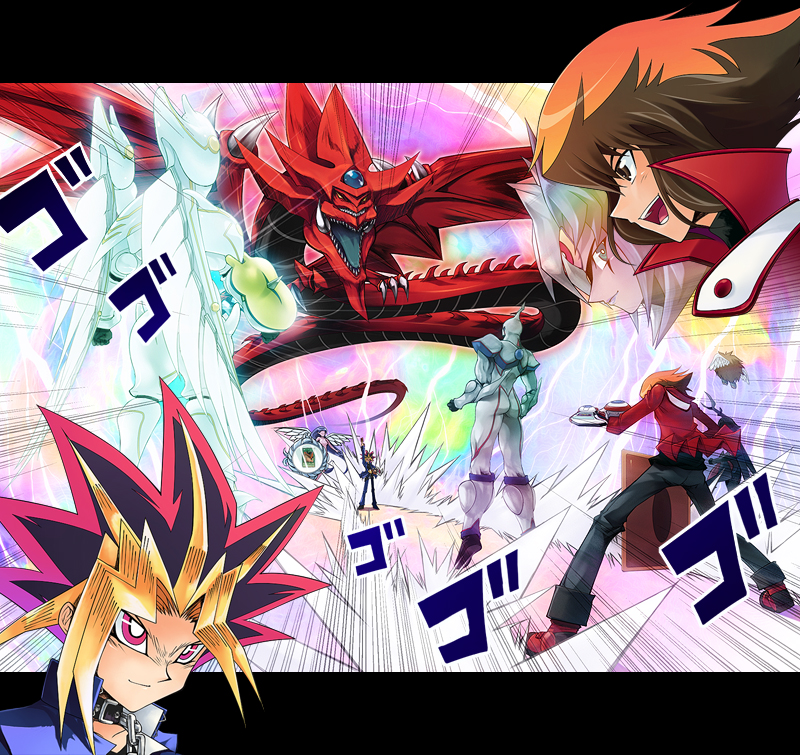 Safebooru - brown hair dragon duel disk duel monster elemental hero ...