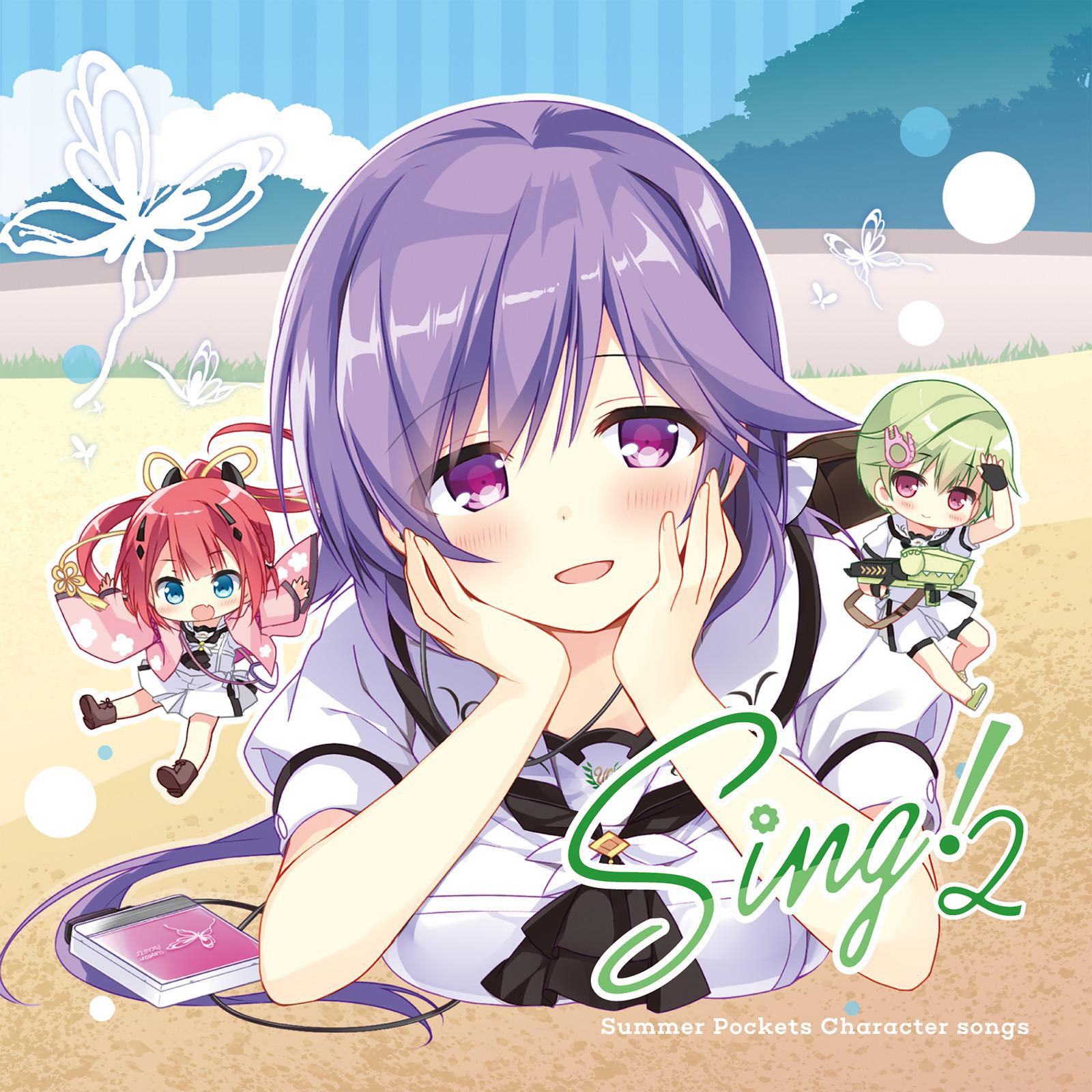 Safebooru - 3girls :d album cover ascot beach black ascot black gloves ...