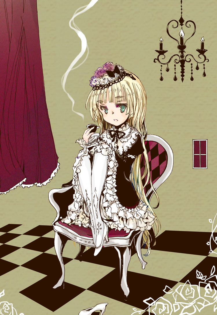 Safebooru - gosick hafuri pipe single shoe victoria victorica de blois ...