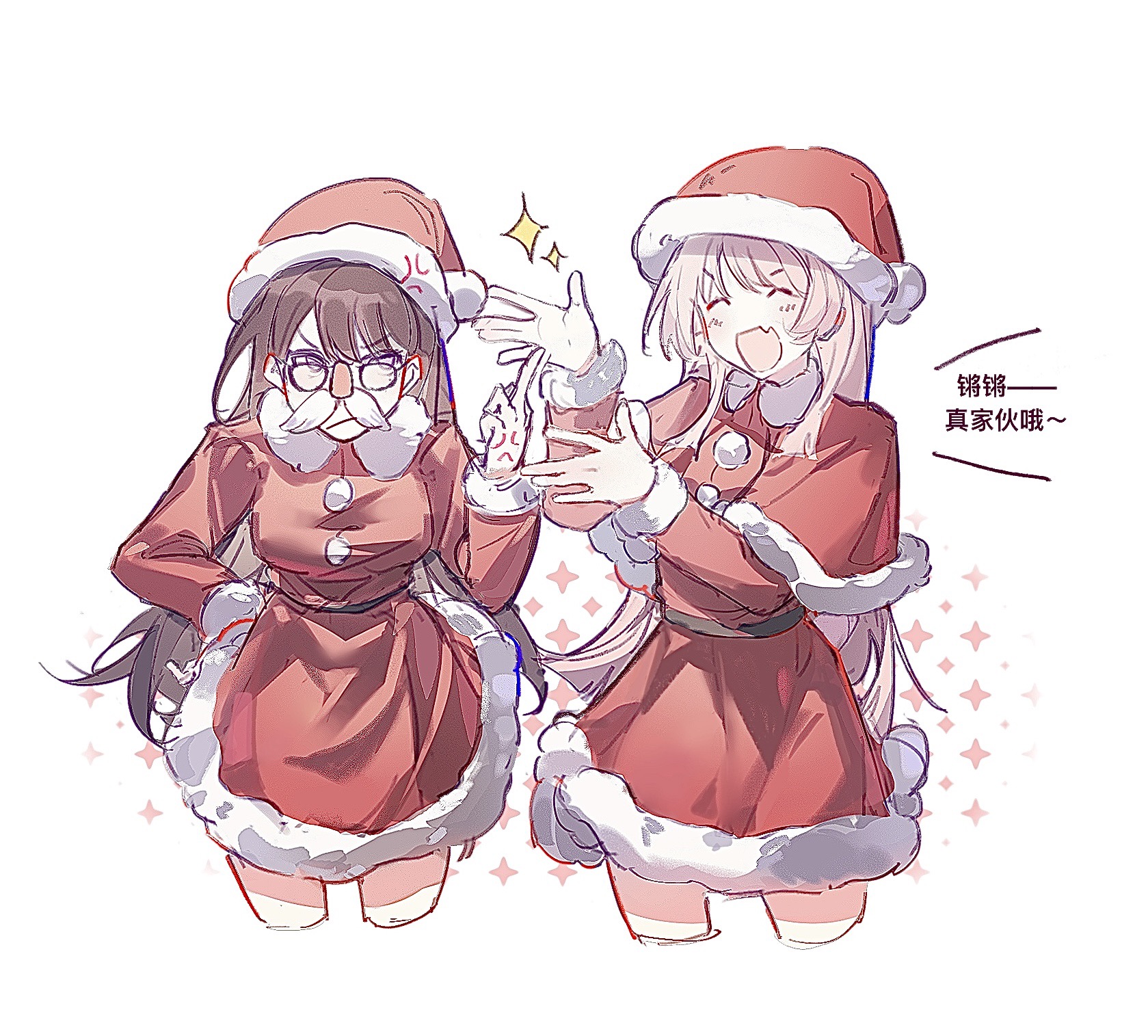 Safebooru - 2girls anger vein bang dream! bang dream! it's mygo!!!!! breasts brown hair capelet ...