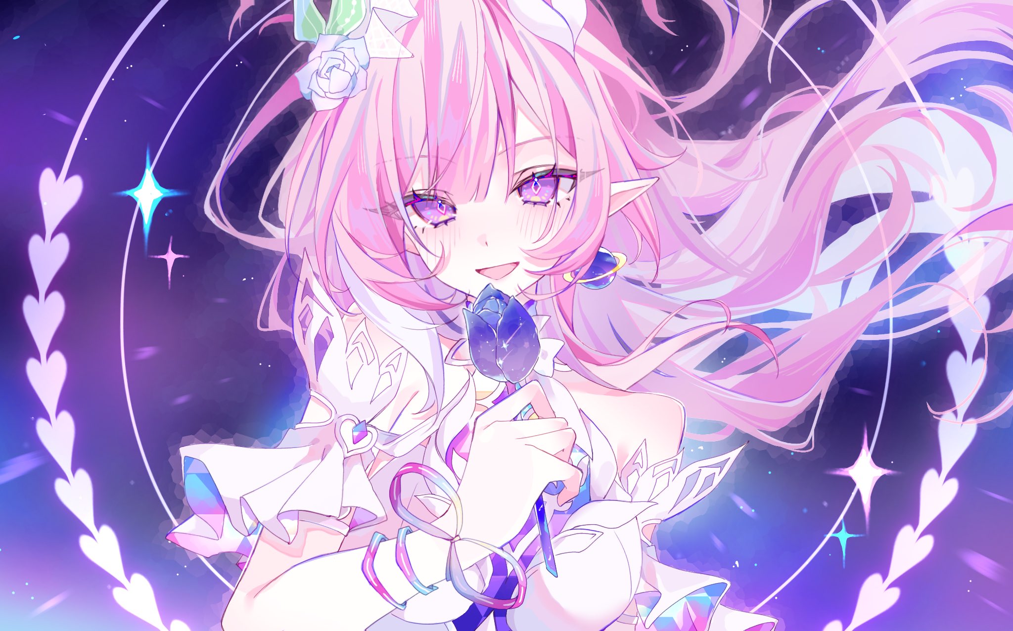 Safebooru - 1girl bare shoulders breasts cyrene (honkai: star rail ...