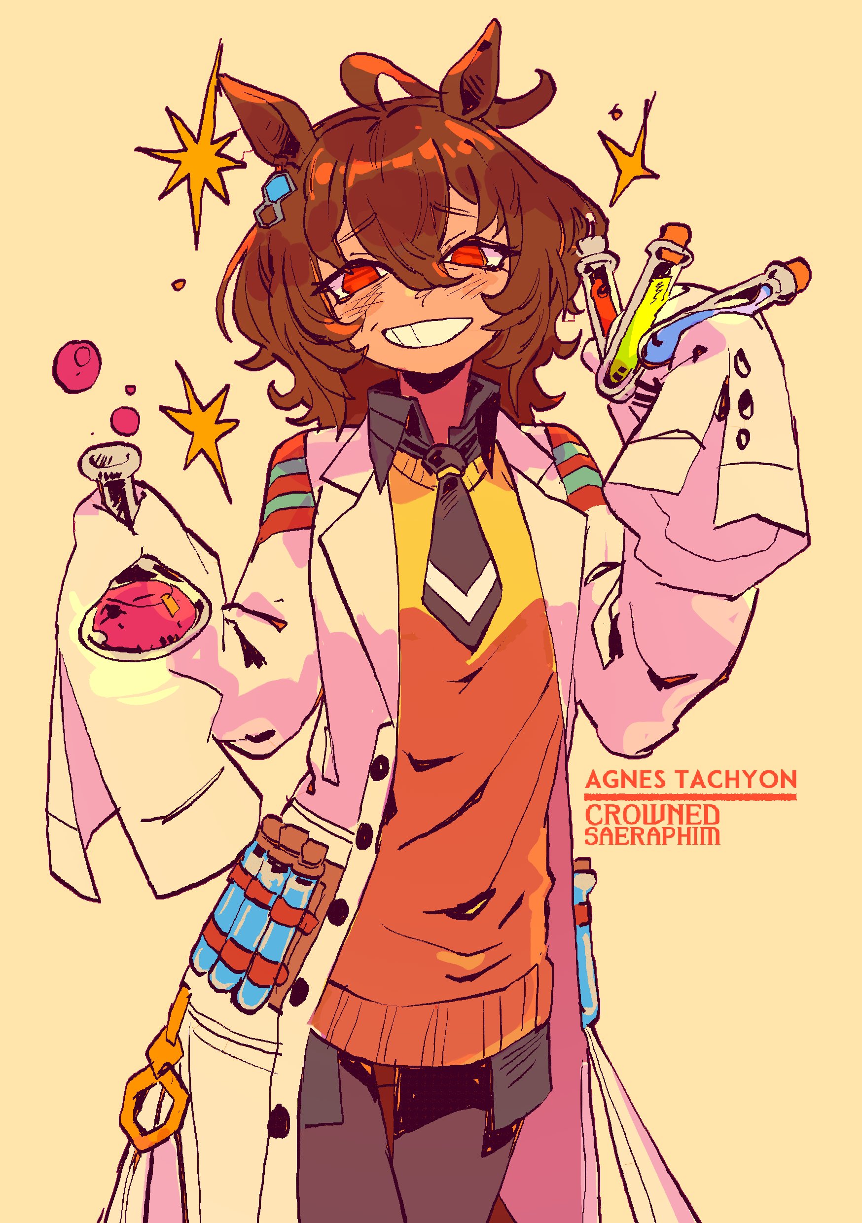 Safebooru - 1girl absurdres agnes tachyon (tach-nology) (umamusume) agnes tachyon (umamusume ...