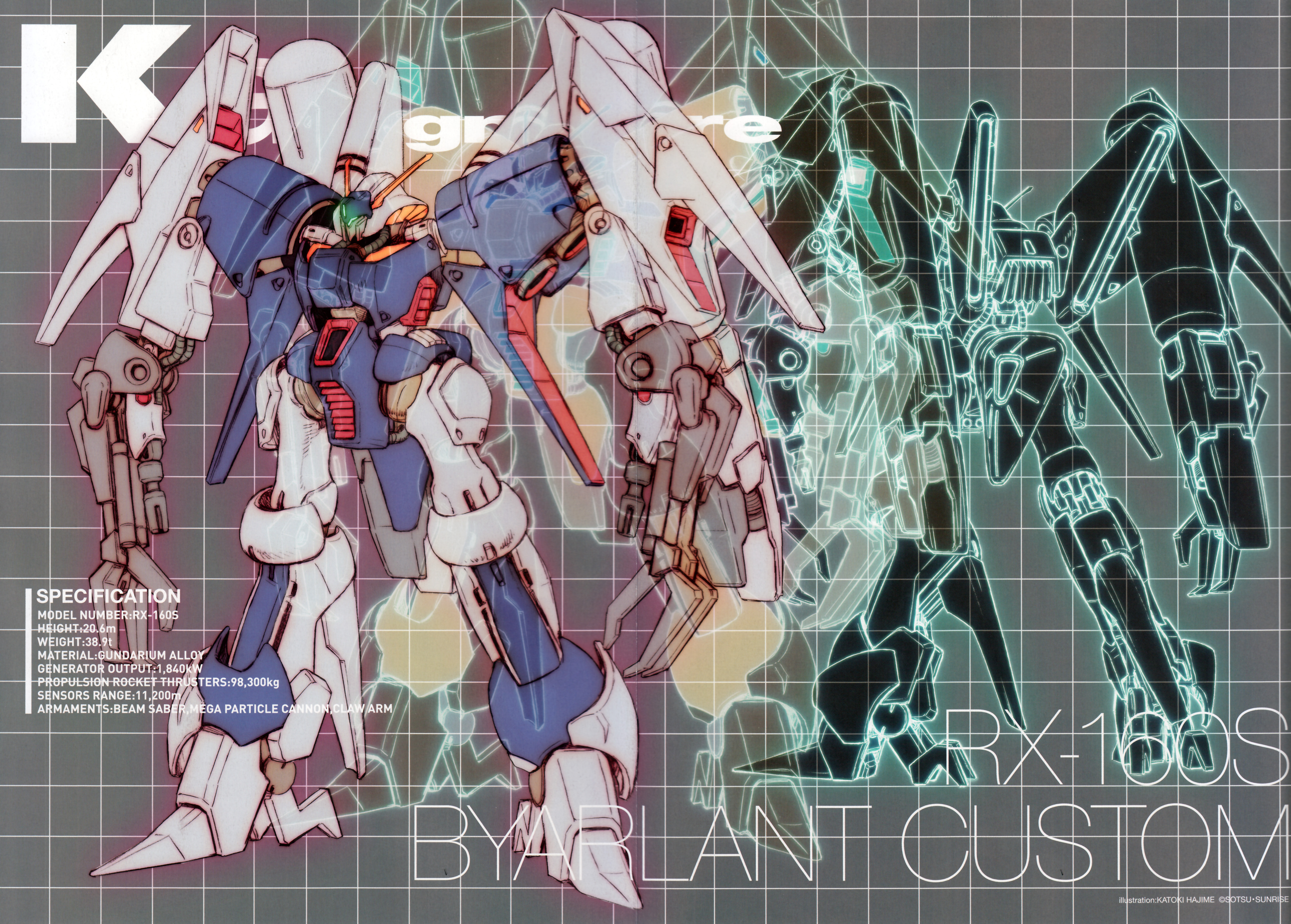 Safebooru - absurdres beam cannon byalant byalant custom cable ...