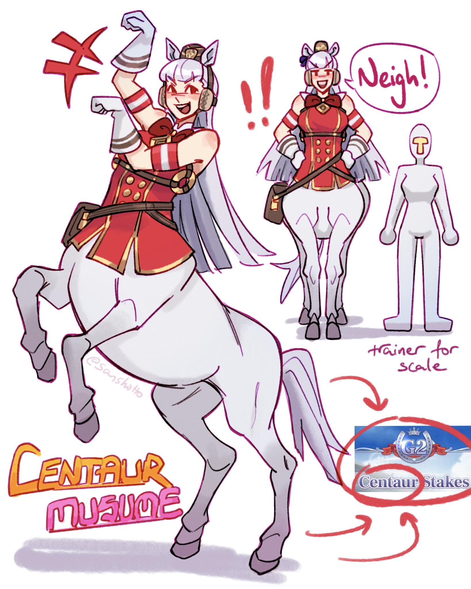 Safebooru - ! !! 1girl 1other animal ears armband bare shoulders blunt ...