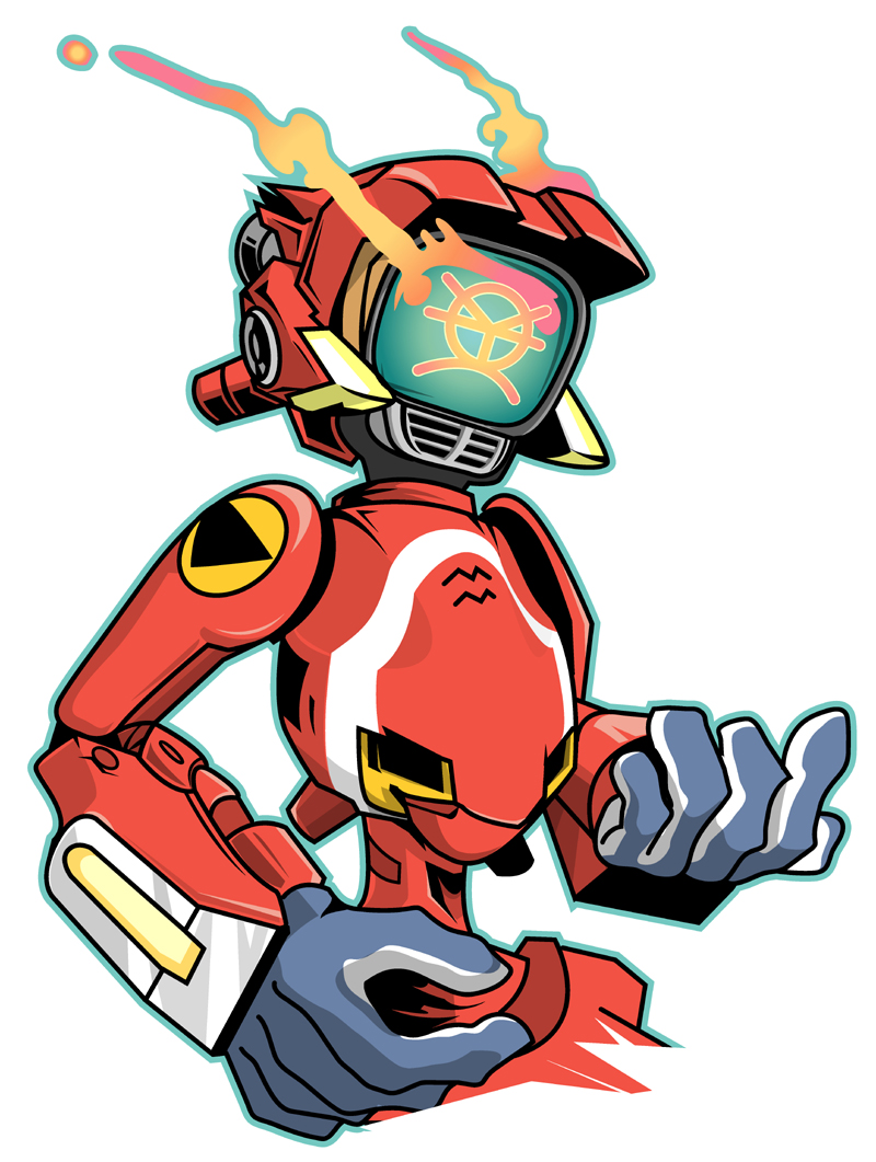 Safebooru - canti flcl robot television | 549658