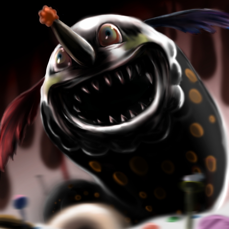 Safebooru - charlotte (madoka magica) creepy depth of field kamekichi27 ...