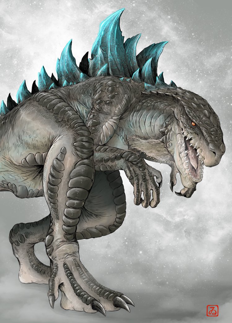 Safebooru - claws fangs giant giant monster godzilla (1998) godzilla ...