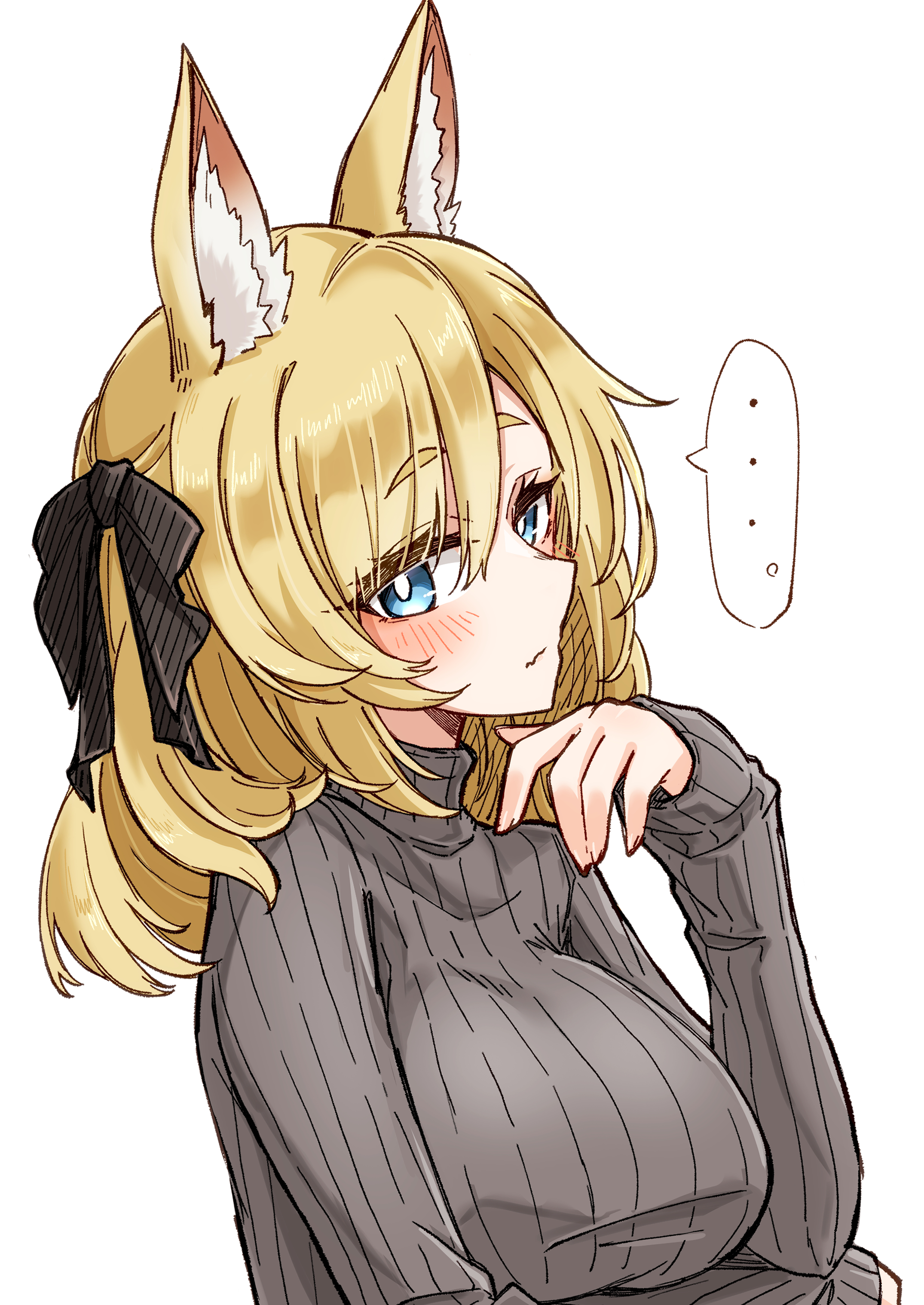 Safebooru - ... 1girl absurdres animal ear fluff animal ears arknights ...