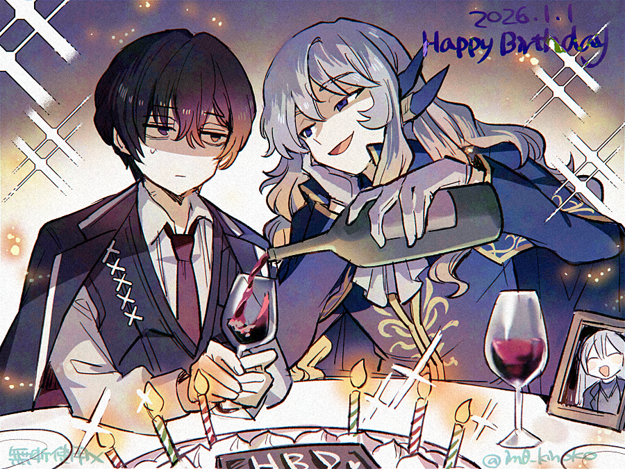 Safebooru - 2boys :d angelica (project moon) argalia (project moon ...