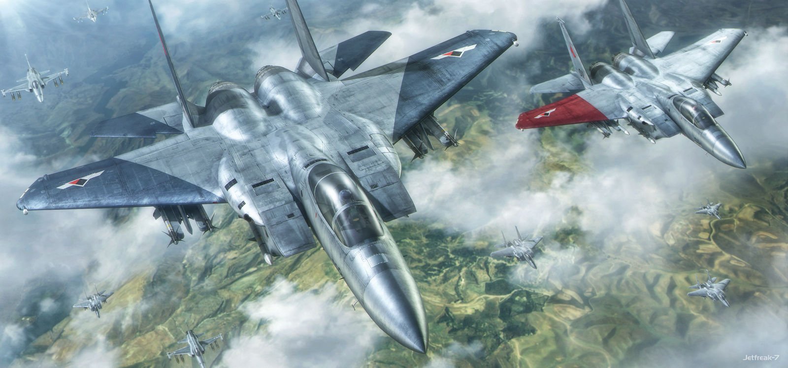 Safebooru - ace combat ace combat zero aim-9 sidewinder aircraft ...