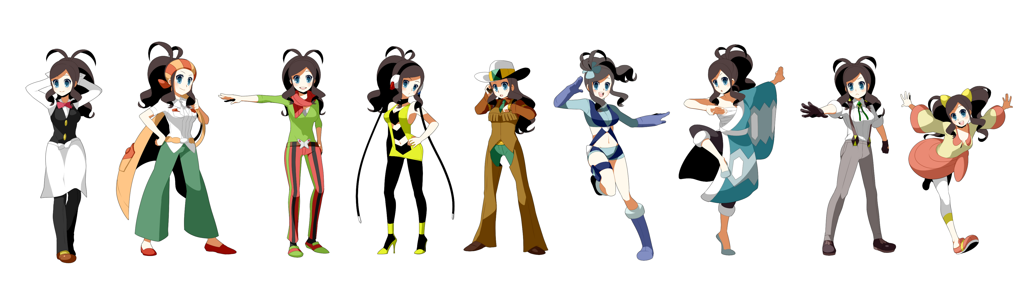 Safebooru - aloe (pokemon) aloe (pokemon) (cosplay) alternate hairstyle ...