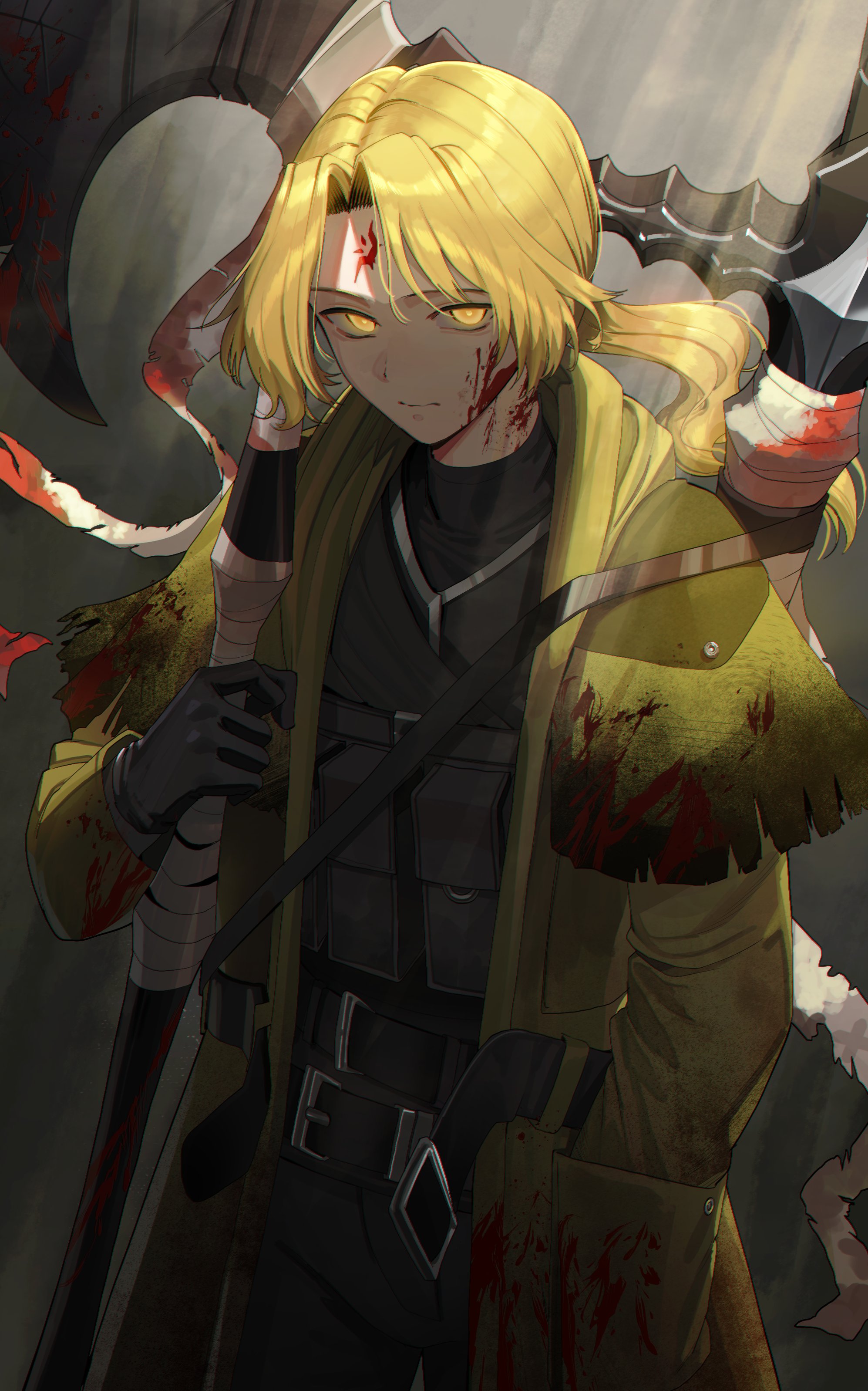 Safebooru - 1boy a certain sinclair (project moon) absurdres belt ...