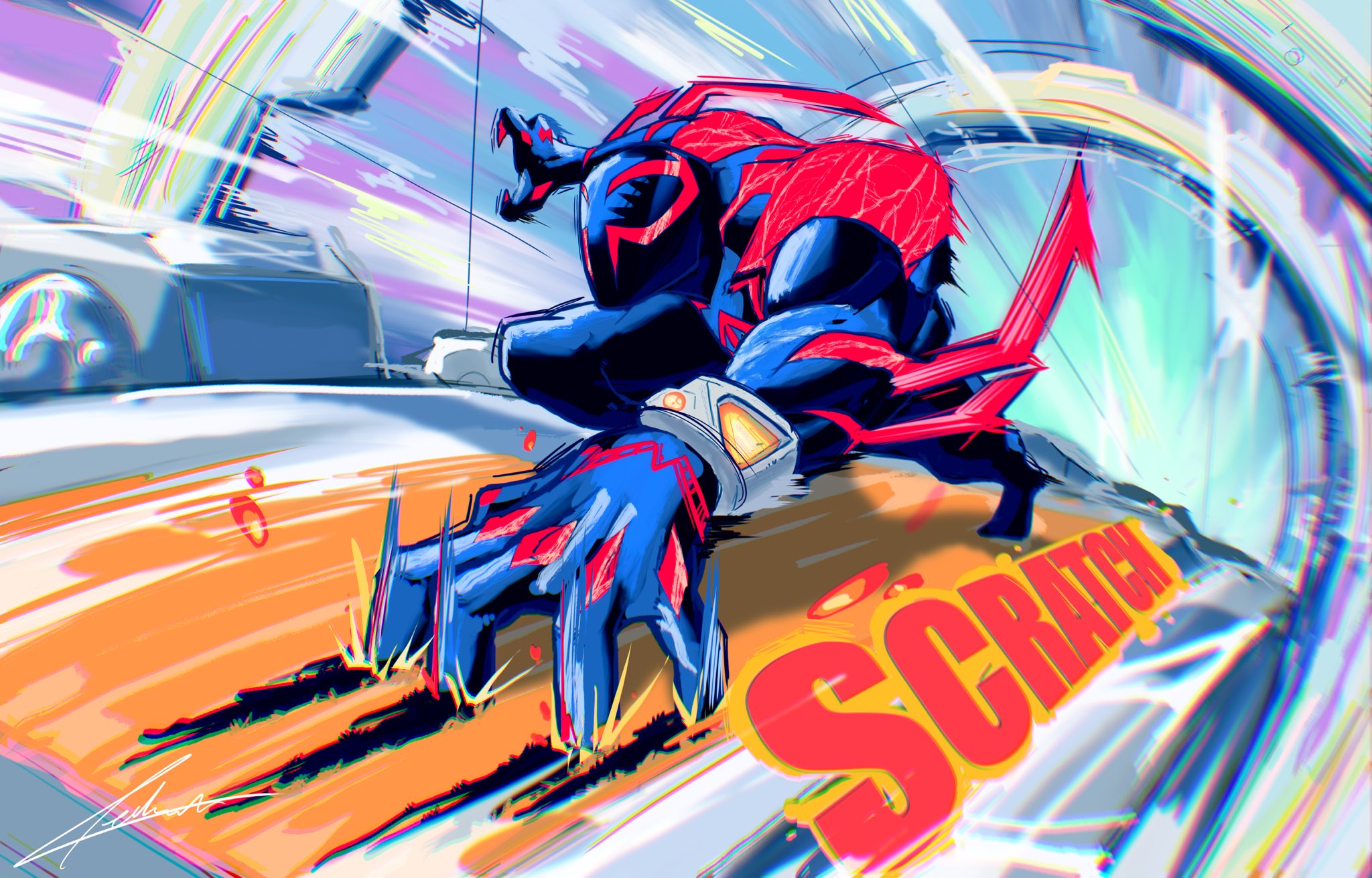 Spider-man from spider-verse | safebooru.org