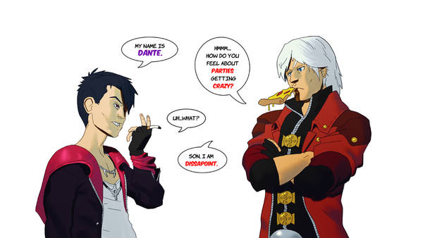 Safebooru - cigarette dante devil may cry devil may cry 3 dmc dmc ...