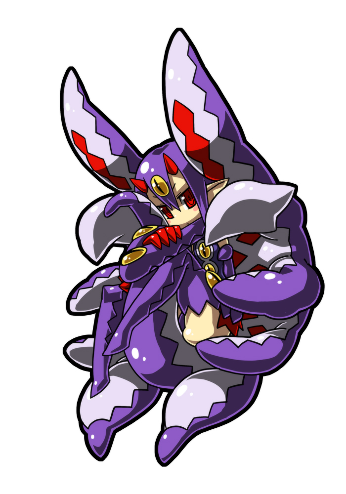 Safebooru - boots chibi crossed arms desco disgaea disgaea 4 eyes horns ...