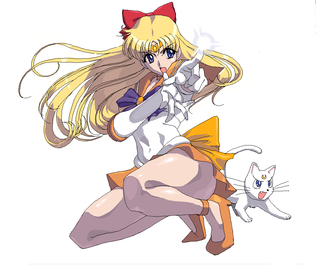 Safebooru - 1girl aino minako artemis (sailor moon) bishoujo senshi sailor moon blonde hair blue ...