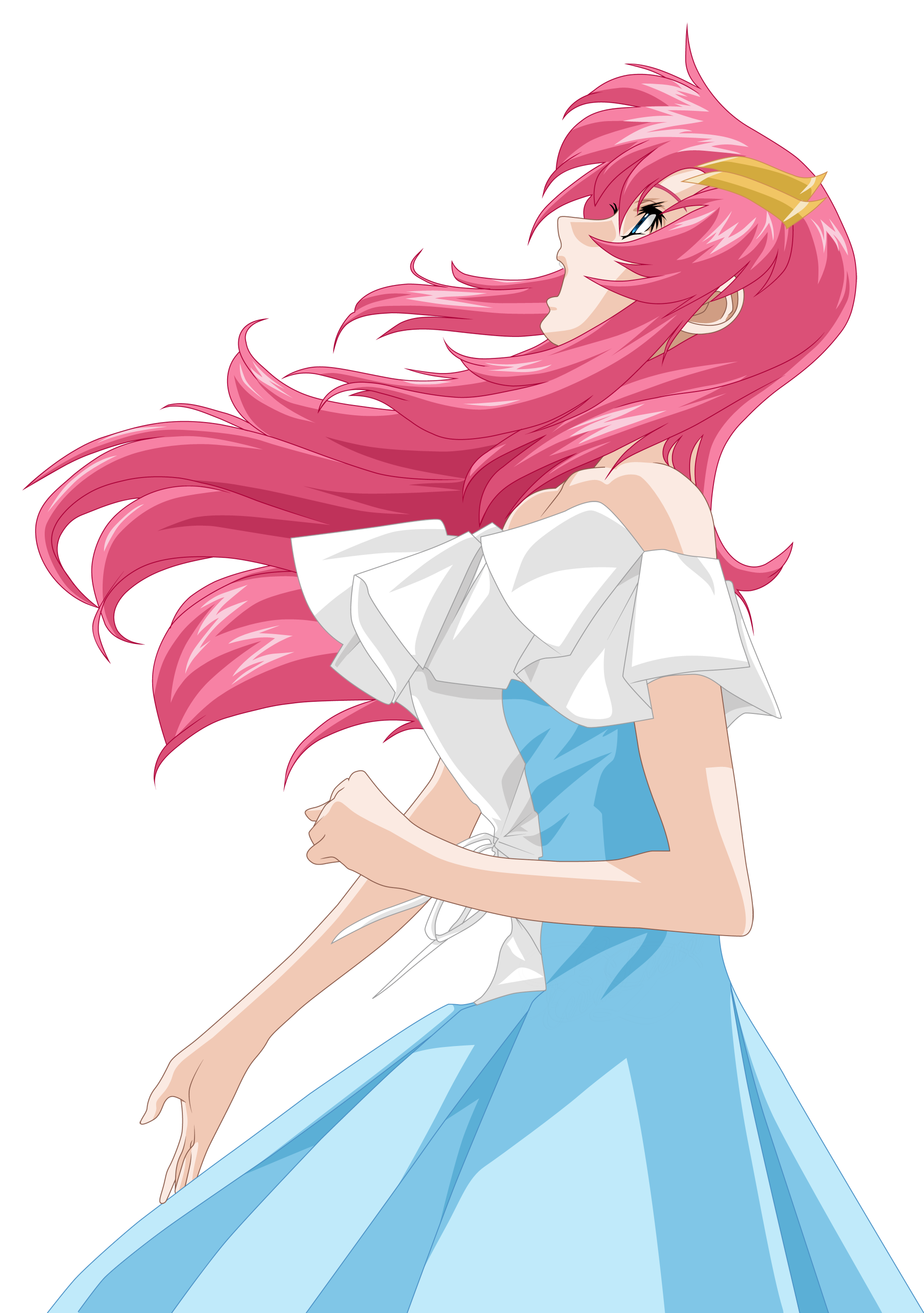 Safebooru - extraction gundam gundam seed lacus clyne vector | 59859