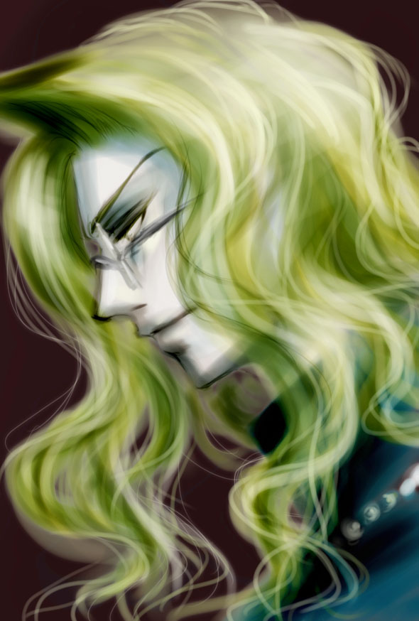 Safebooru - cassock glasses long hair male marutarou michael roa ...