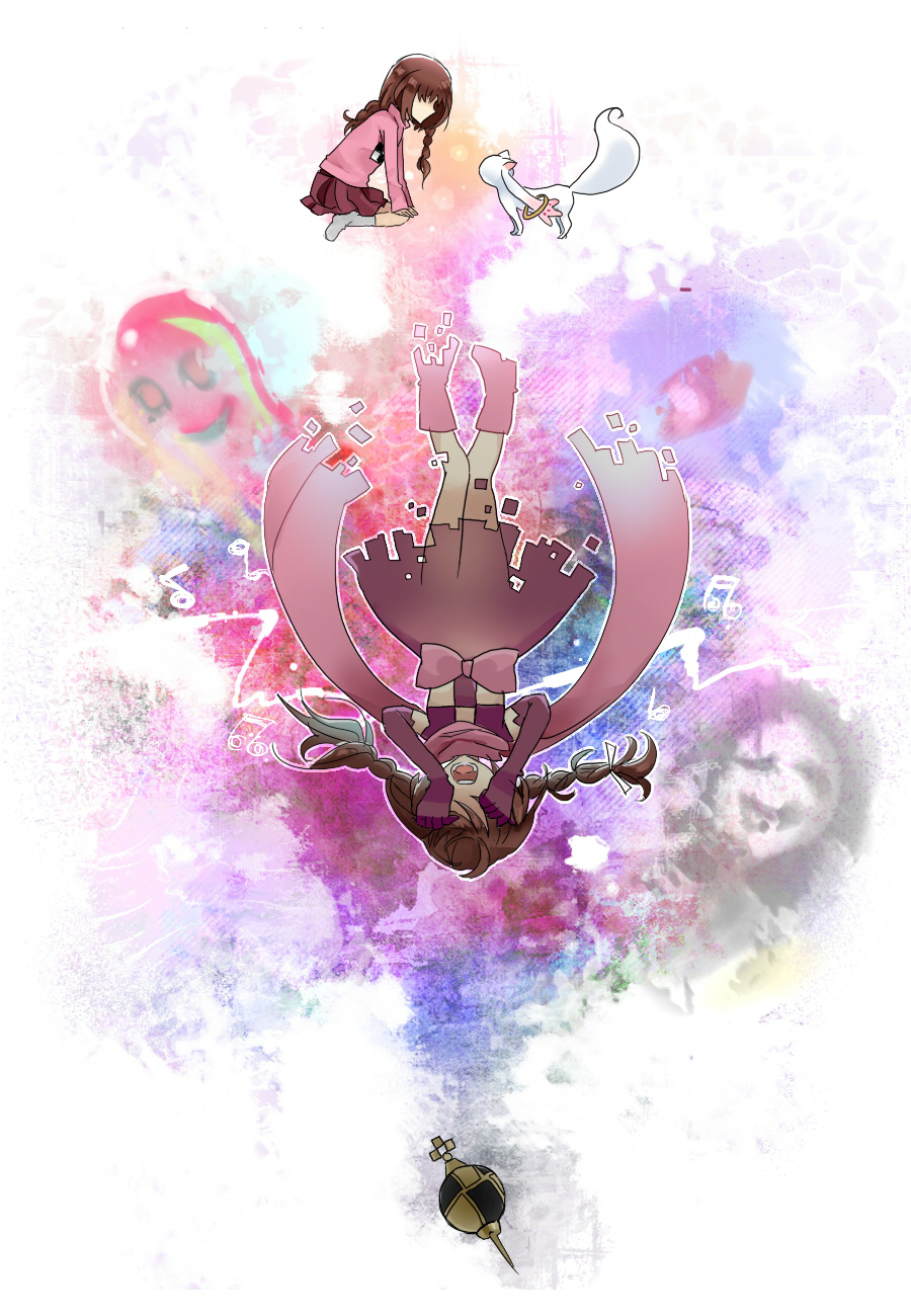 Safebooru - crossover digital dissolve dissolving grief seed highres ...