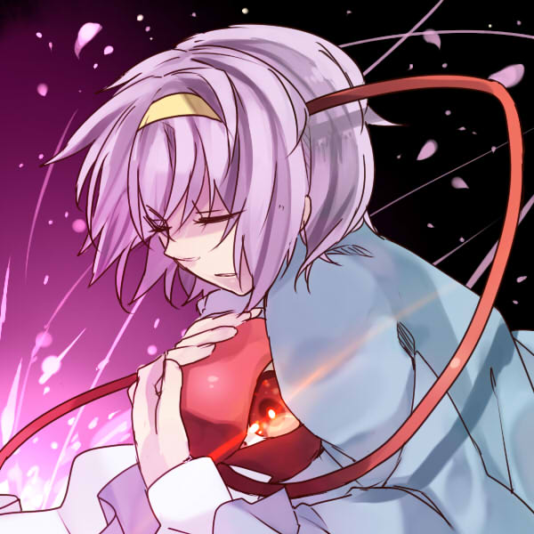 Safebooru - closed eyes eyeball eyes eyes closed hairband hug komeiji ...