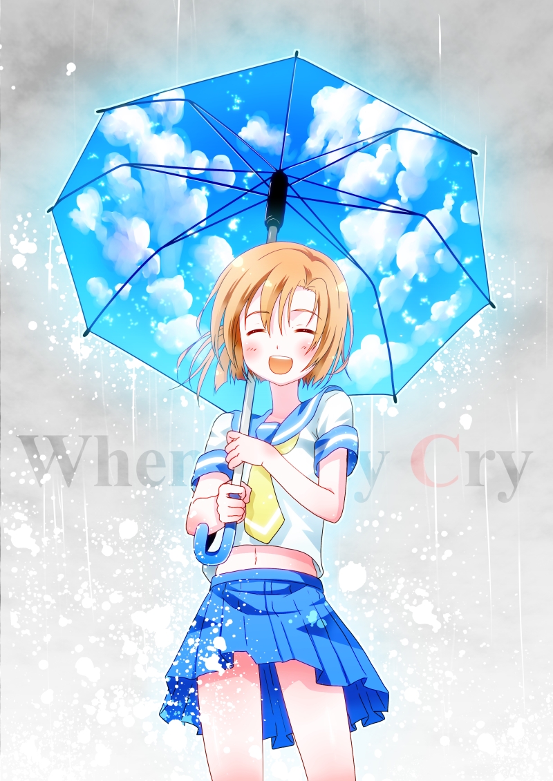 Safebooru - blonde hair blush closed eyes eyes closed higurashi no naku ...