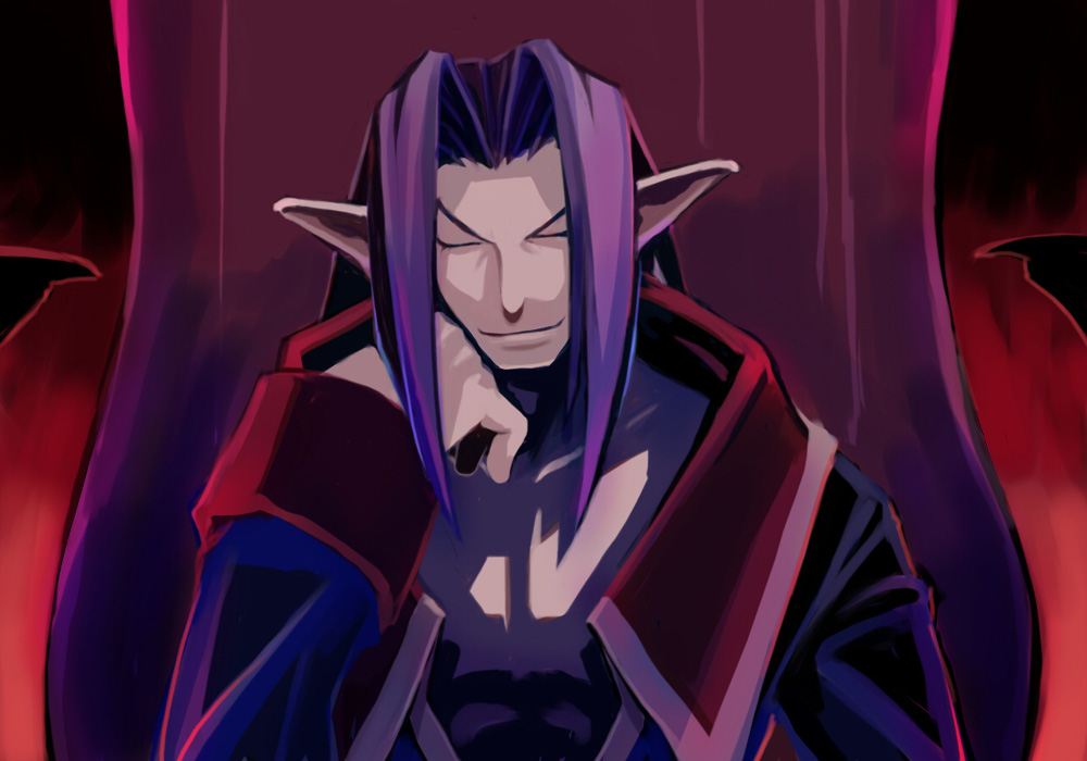 Safebooru - closed eyes disgaea eyes closed harada takehito long hair ...