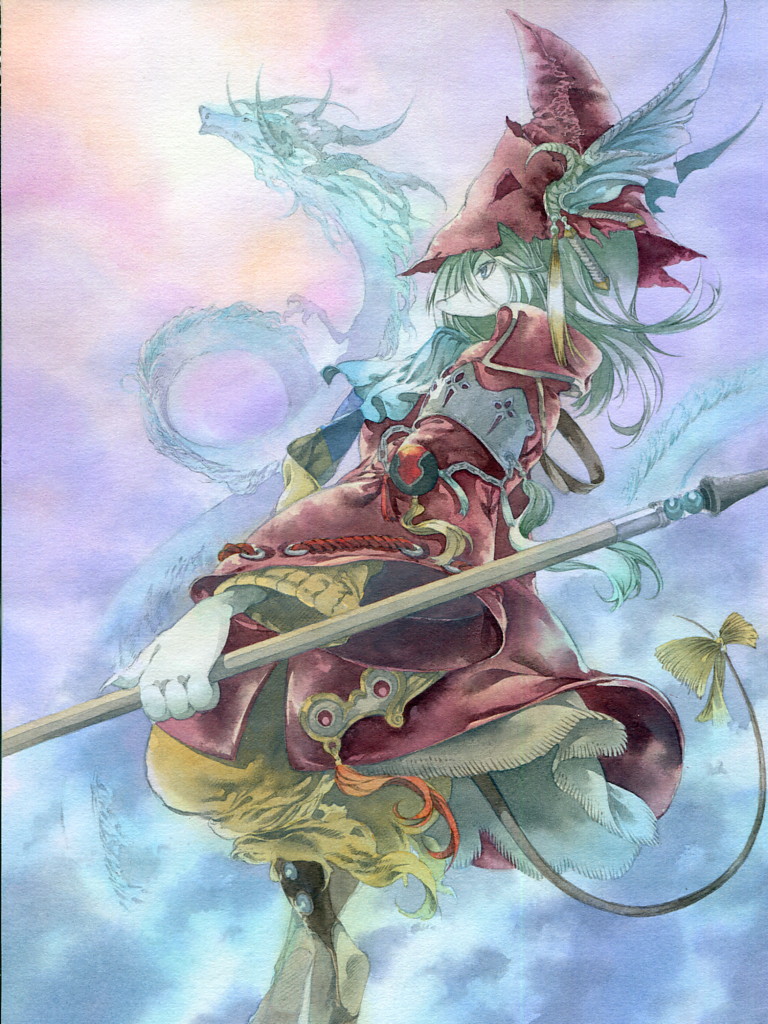 Safebooru - armor armored dress burmecian dragon eastern dragon final ...